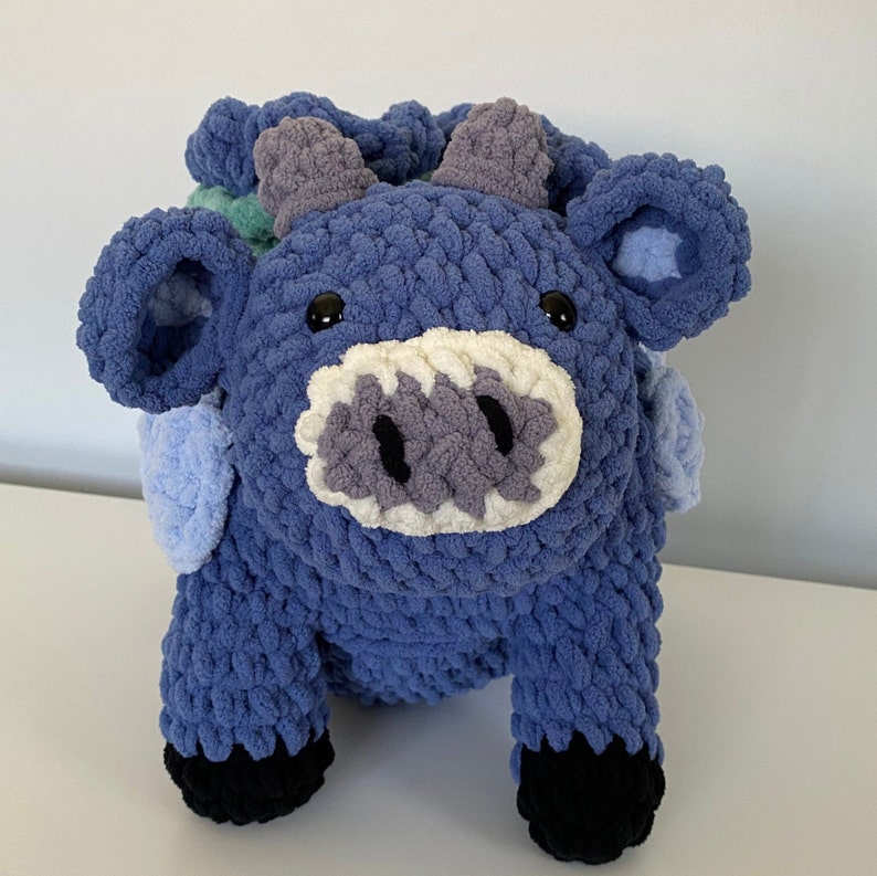 Moobloom & Mooshroom Crochet Patterns, Moobloom Crochet Pattern ...