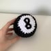 No Sew Crochet 8 Ball Pattern, No Sew Crochet Pattern, 8 Ball, Pattern ...