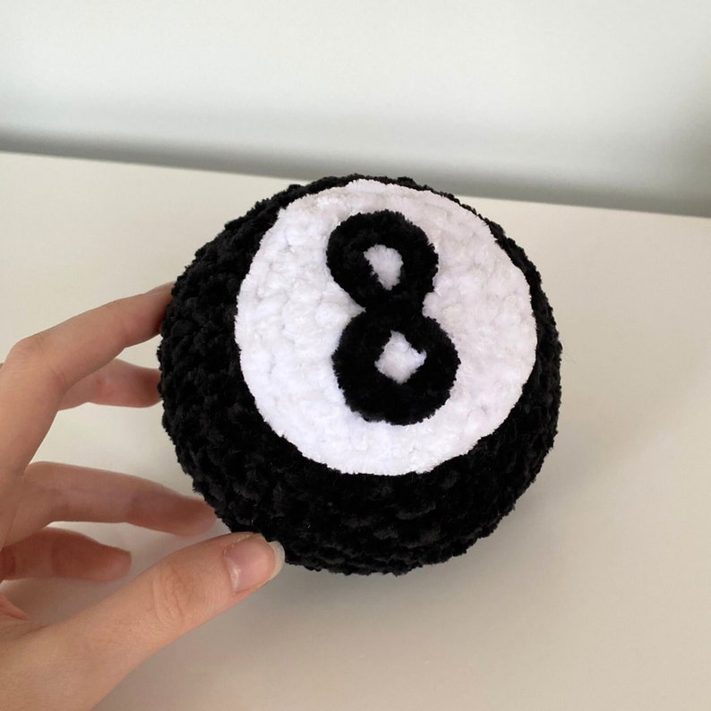 Crochet 8 Ball Pattern, Crochet Pattern, 8 Ball, Pattern Only, Eight ...