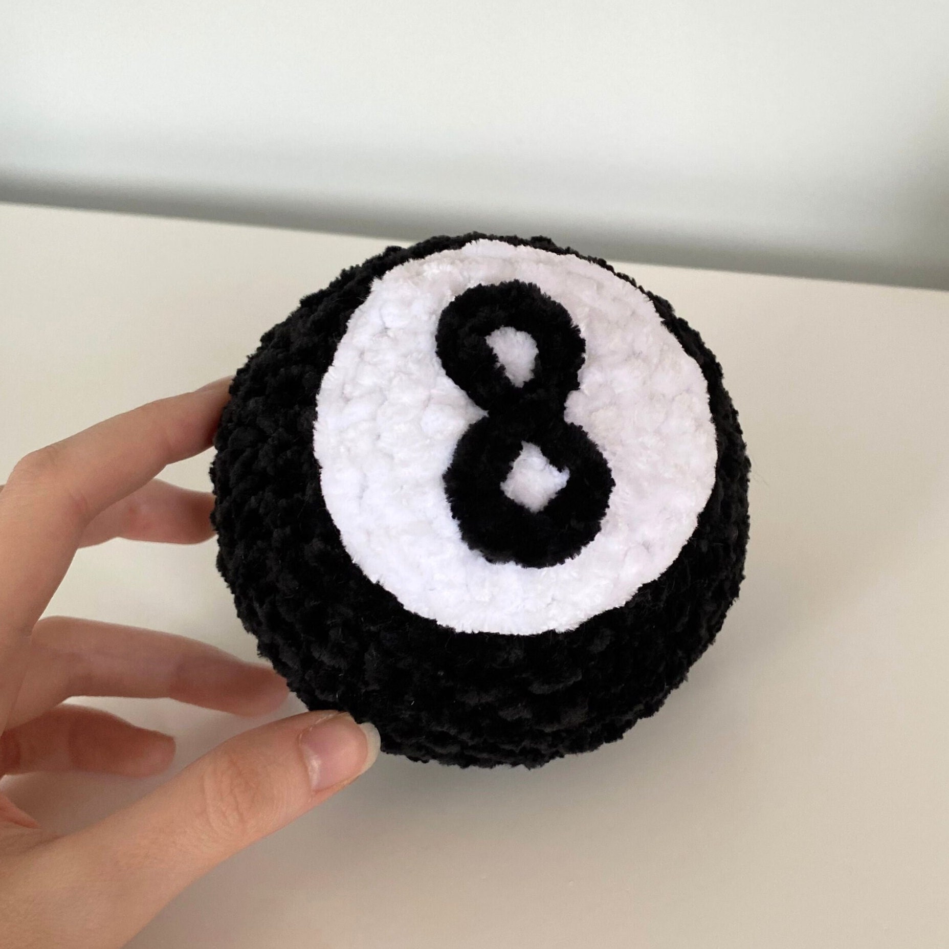 Crochet 8 Ball Pattern, Crochet Pattern, 8 Ball, Pattern Only, Eight ...