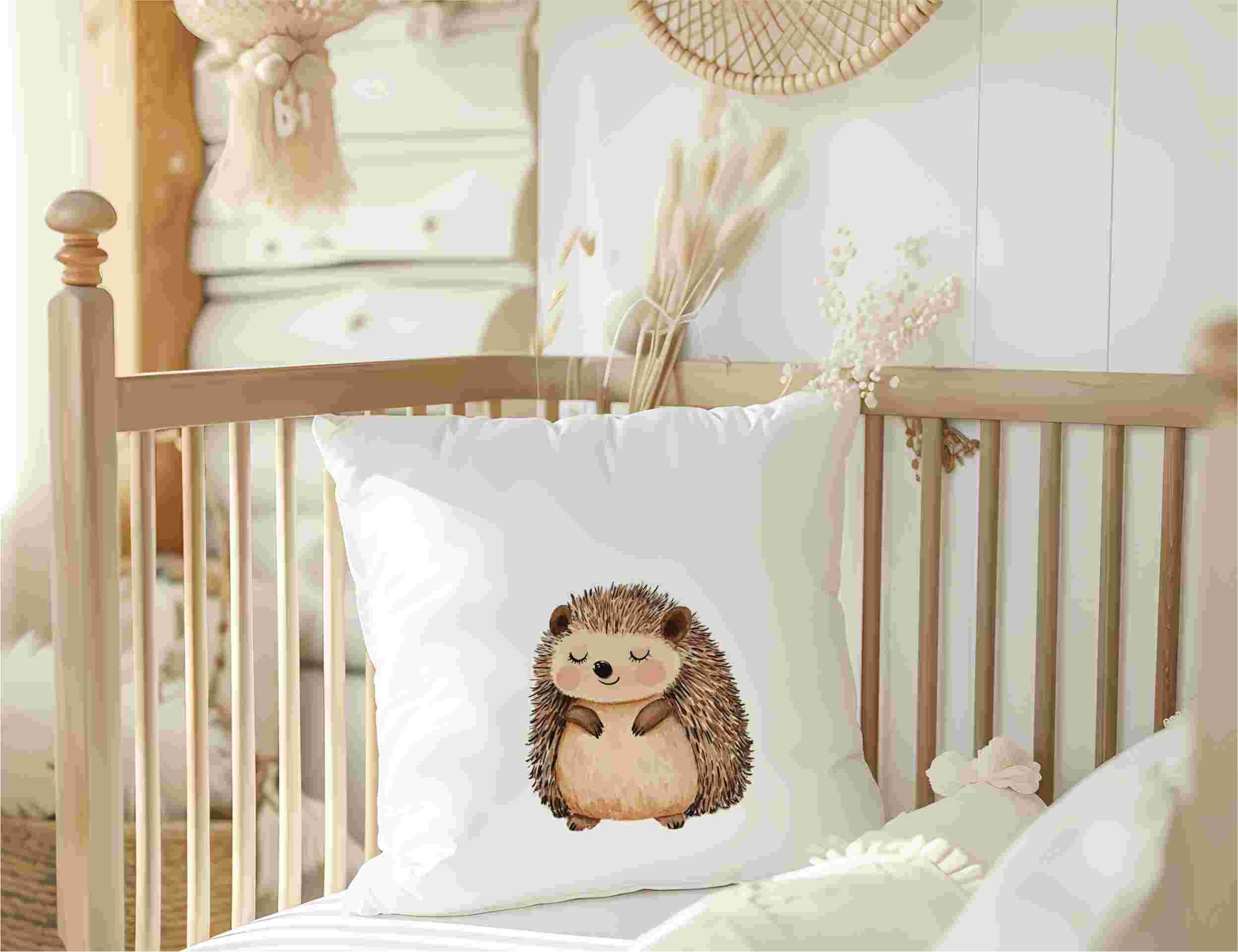 Cute Watercolor Hedgehog Png Clipart Bundle, Baby Hedgehog Images for ...