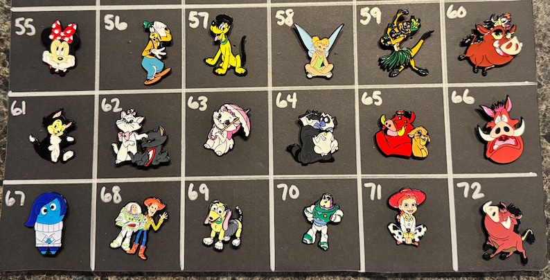 14. FANTASY Disney Pins for Trading and Collecting Minnie/pirate Cruise ...