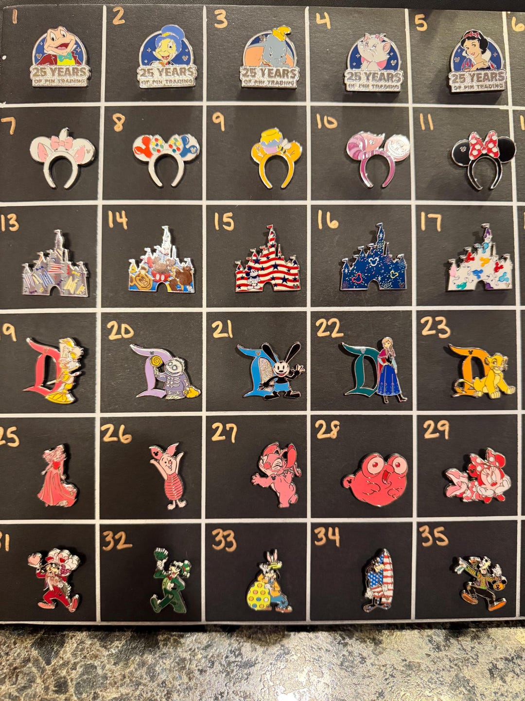 AUTHENTIC Disney 2025 - Disneyland Hidden Mickey Pin Chaser and ...