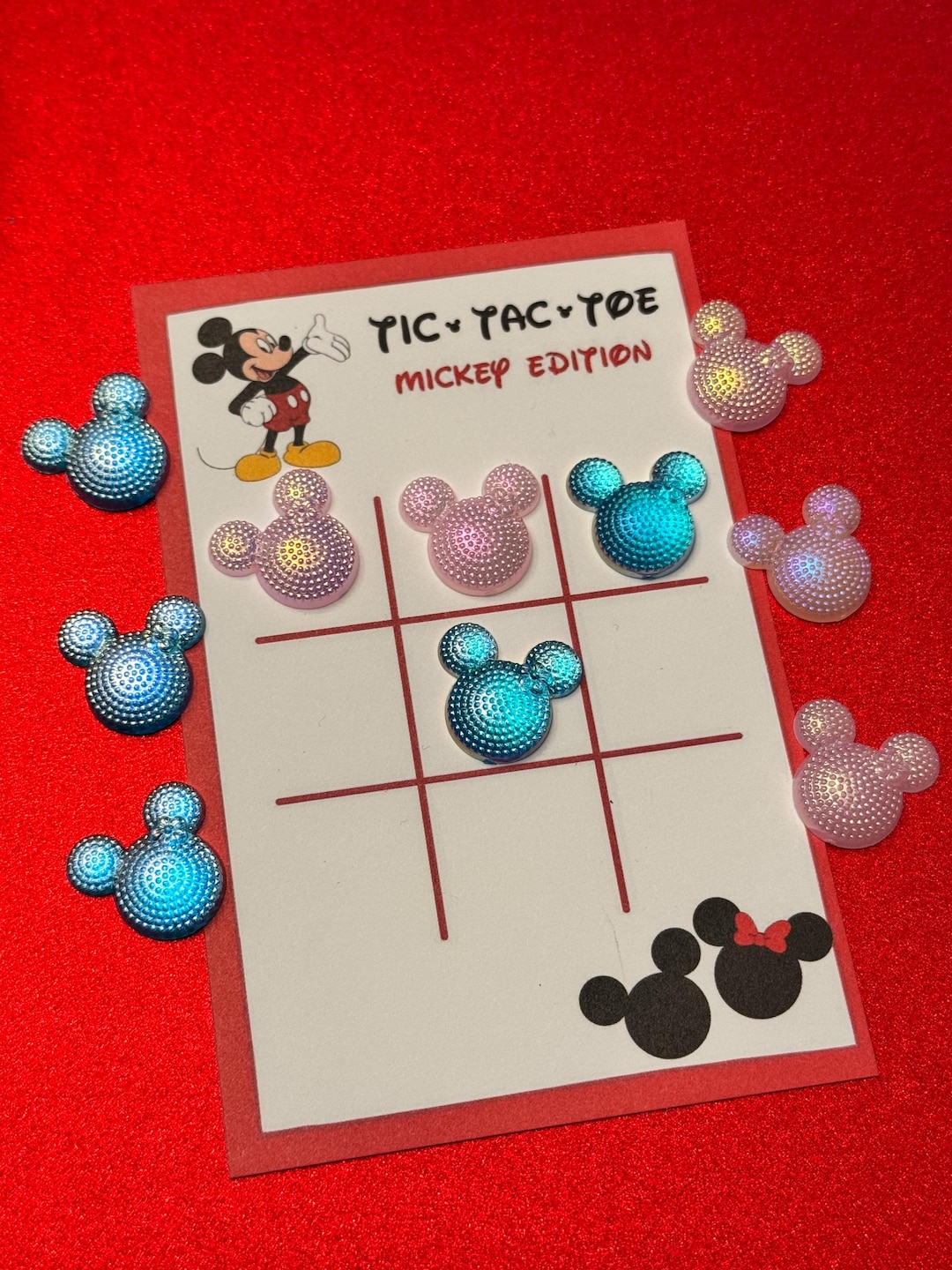 Disney Mickey Mouse Tic Tac Toe Mickey Edition (great for Pixie Dust ...
