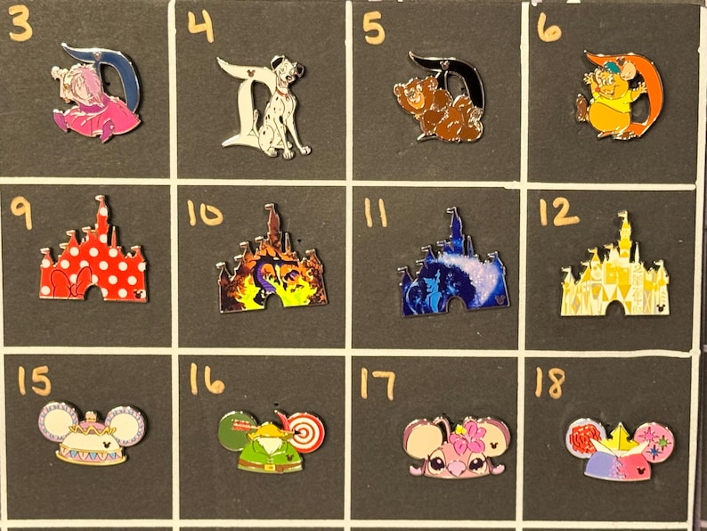 AUTHENTIC Disney 2025 - Disneyland Hidden Mickey Pin Chaser and ...