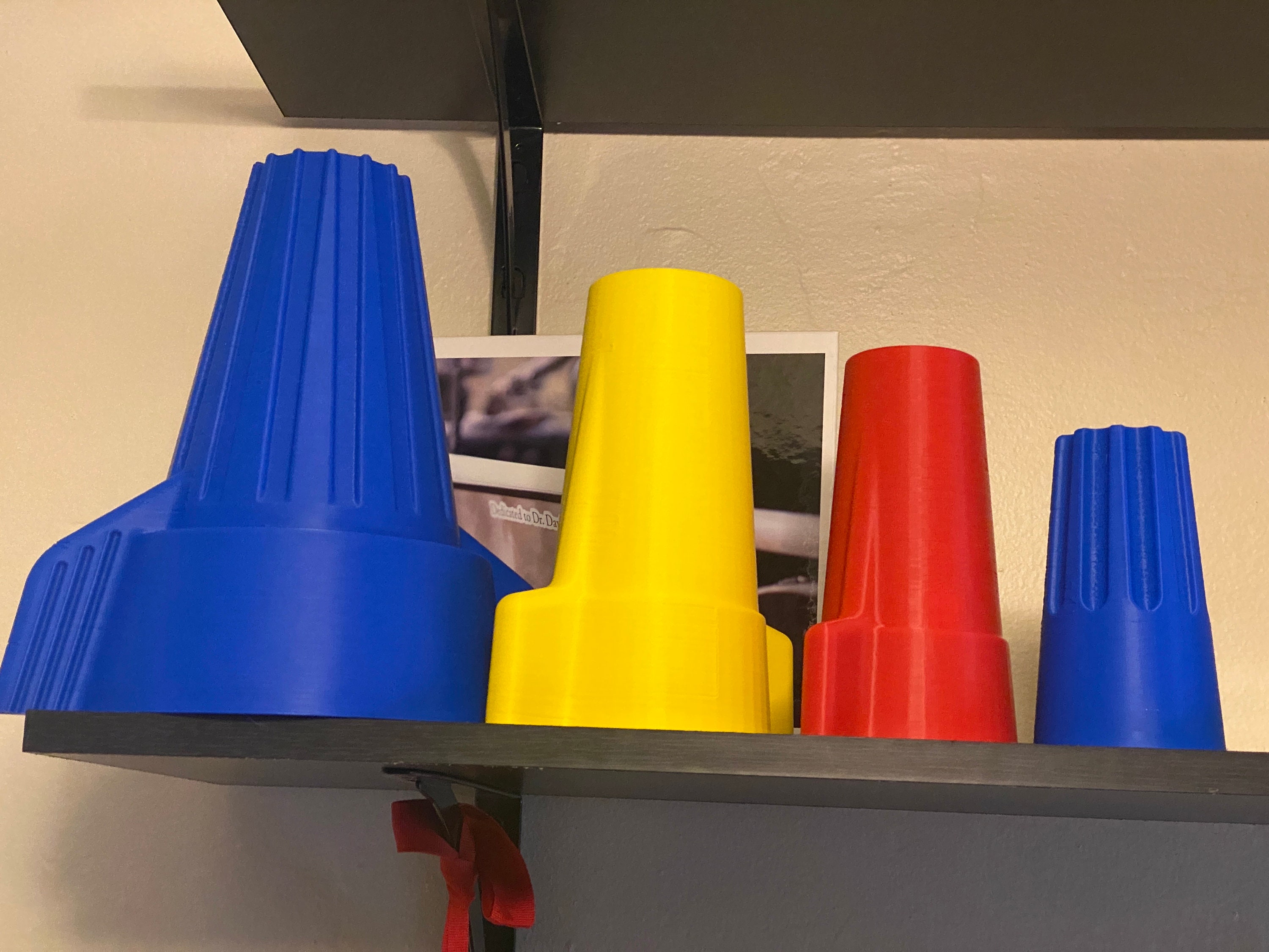 Novelty 3D Printed Mega Wire Nut Decoration: Ideal Gift for ...