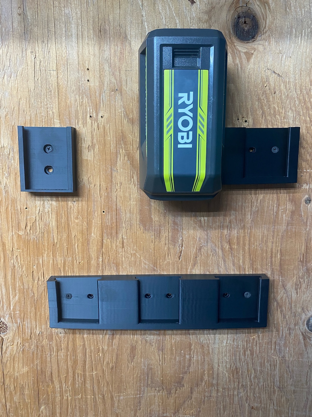 Ryobi 40V Battery Wall Mounts - Durable and Space-saving Organizer ...