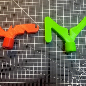 3D Printed Christmas Light Installation Painters Pole Hook Attachment ...