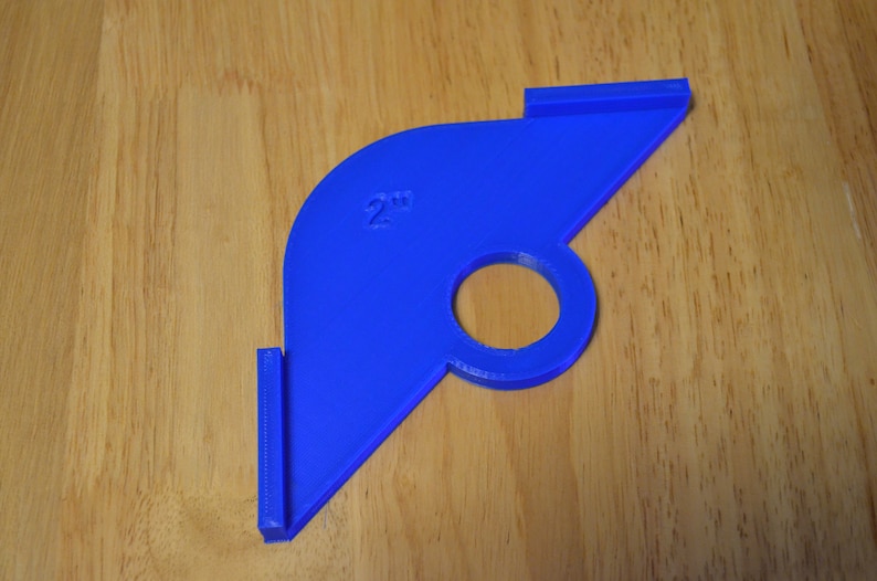 Precision 3D Printed ABS Router Templates: Various Radii for Perfect ...