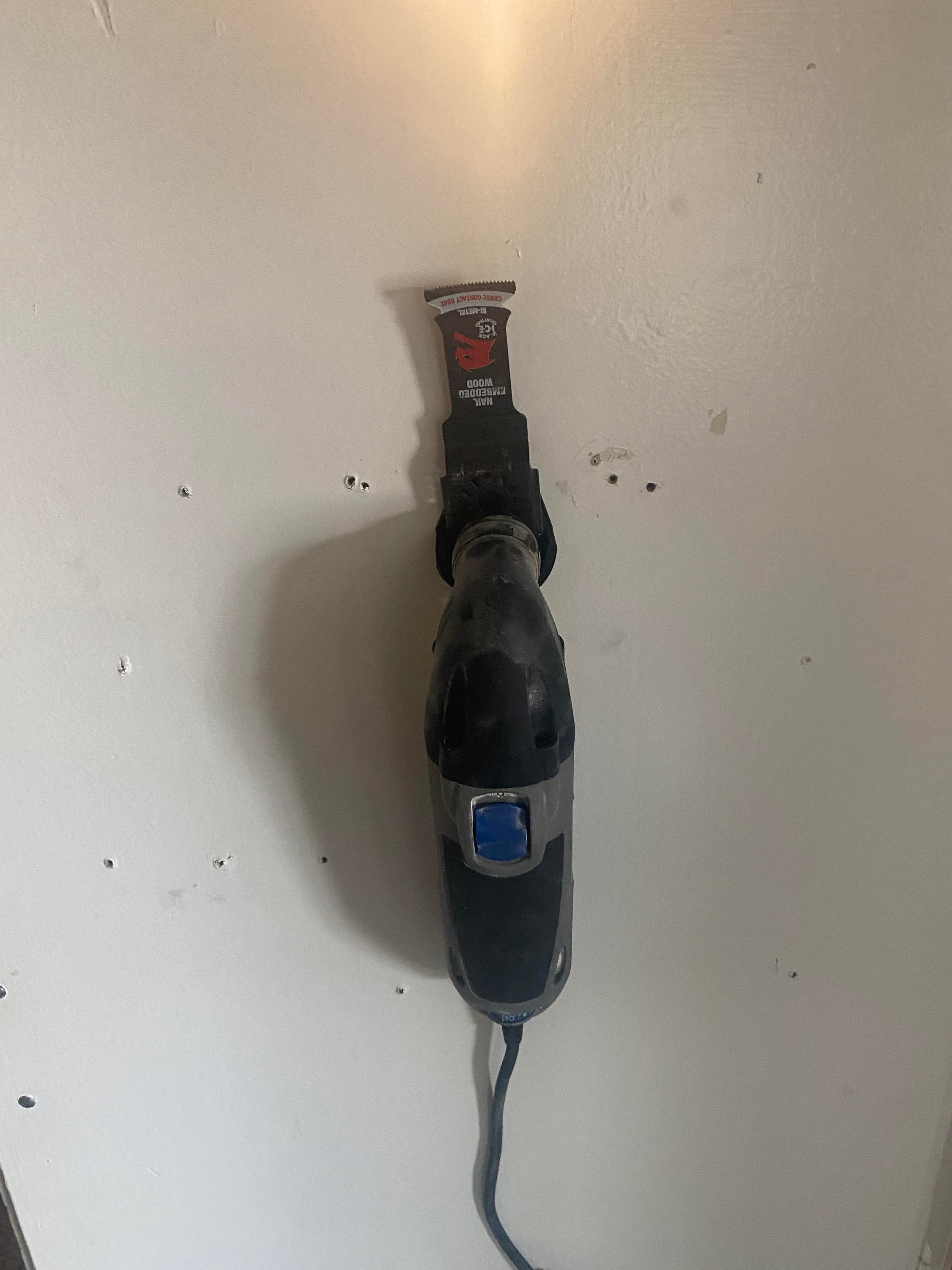 3D Printed Vibrating Multitool Wall Mount in Vibrant Colors - Space ...