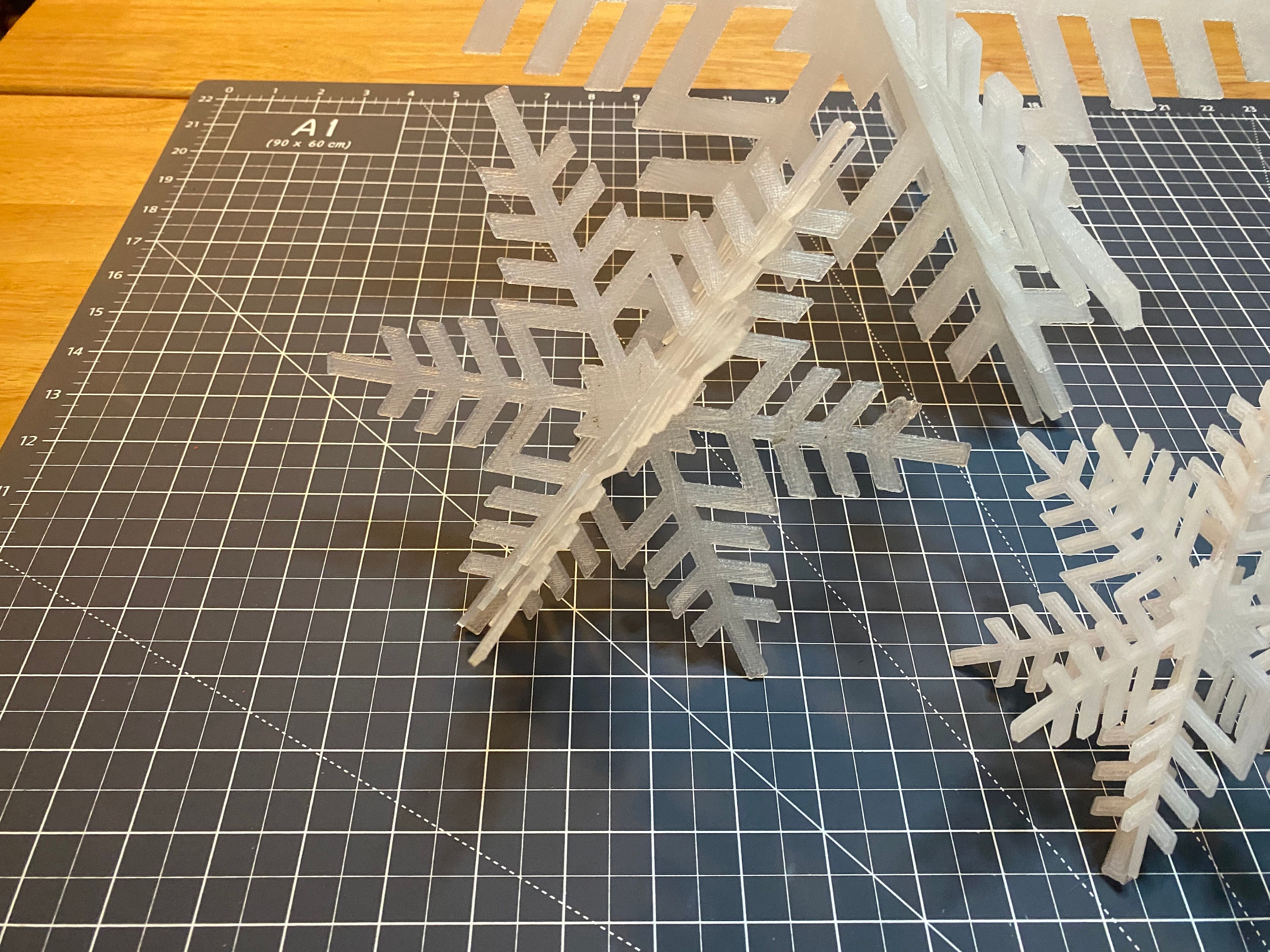 Exquisite 3D Printed 3-dimensional Snowflake: A Winter Wonderland at ...