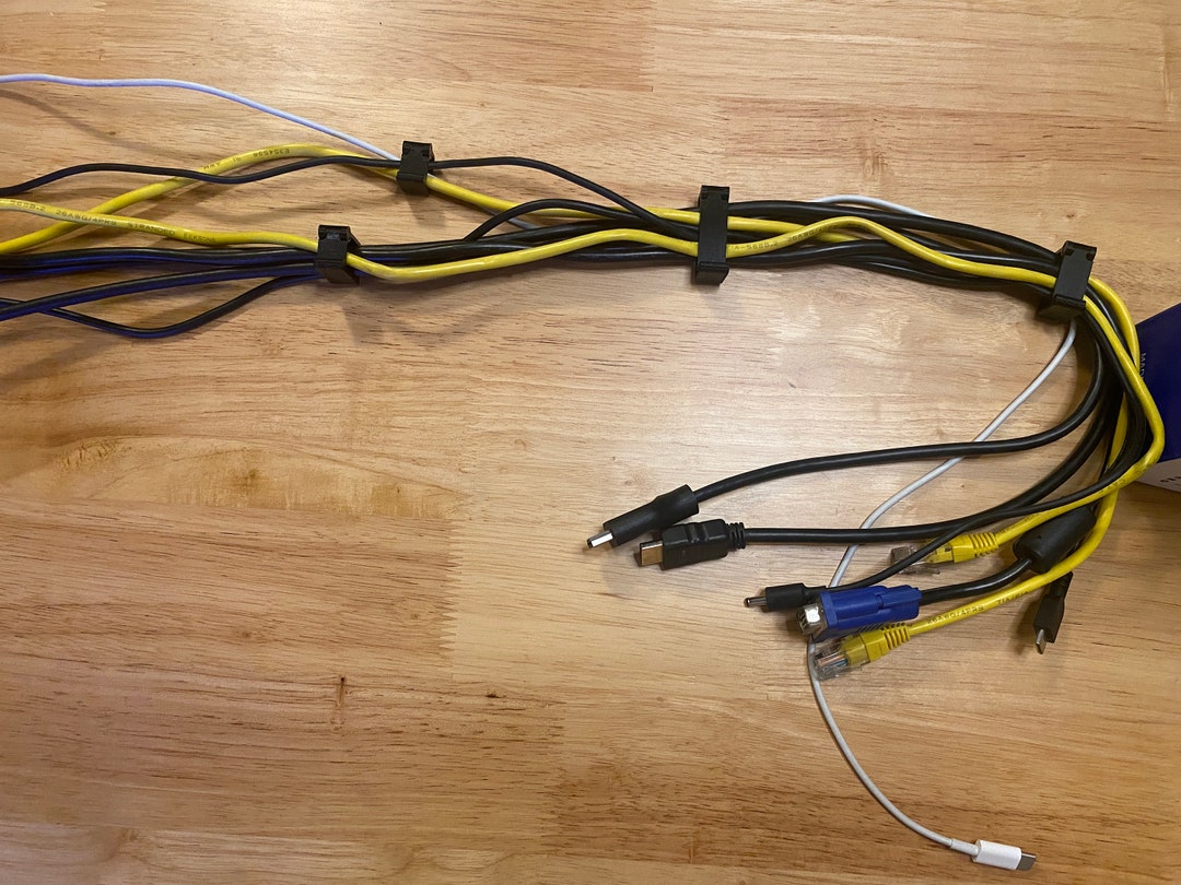 Effortless Cable Management: 3D Printed Operable Cable Organizers - Etsy