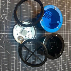 Electrical Box Template Set: 1-4 Gang, Round, Metal & Fiberglass - Etsy