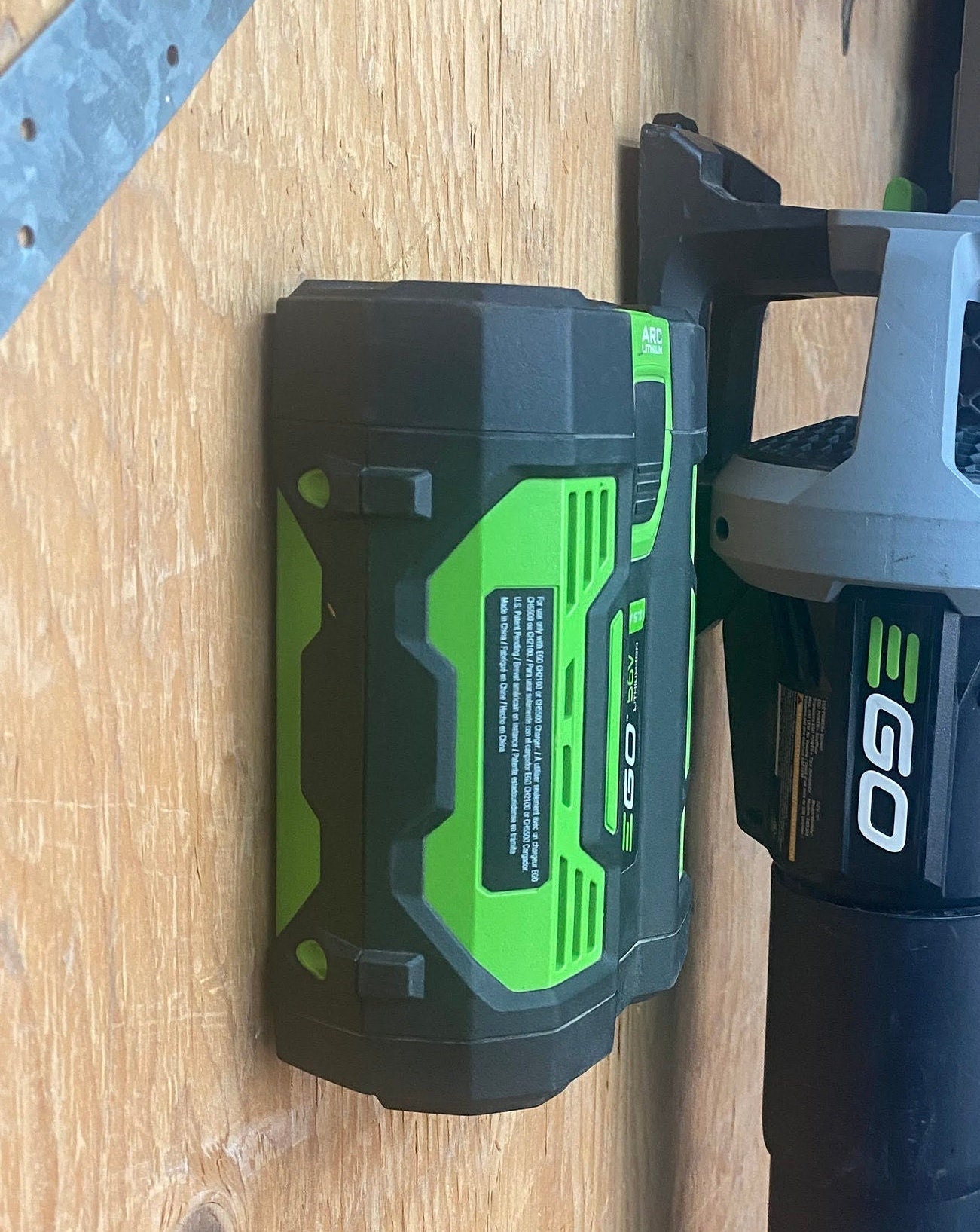 Ego 56v Battery Wall Mount - Durable and Space-saving Organizer - Etsy