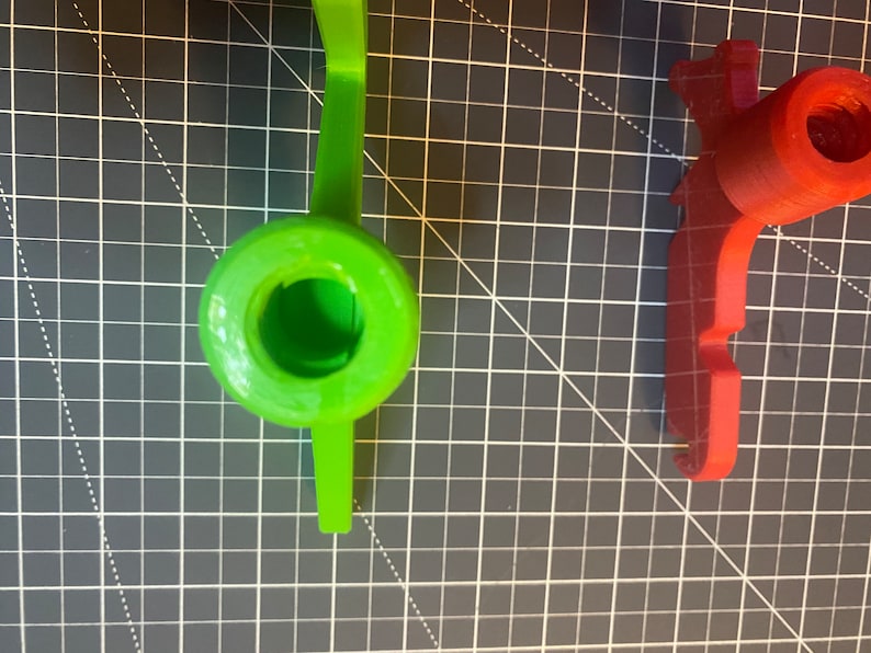 3D Printed Christmas Light Installation Painters Pole Hook Attachment ...