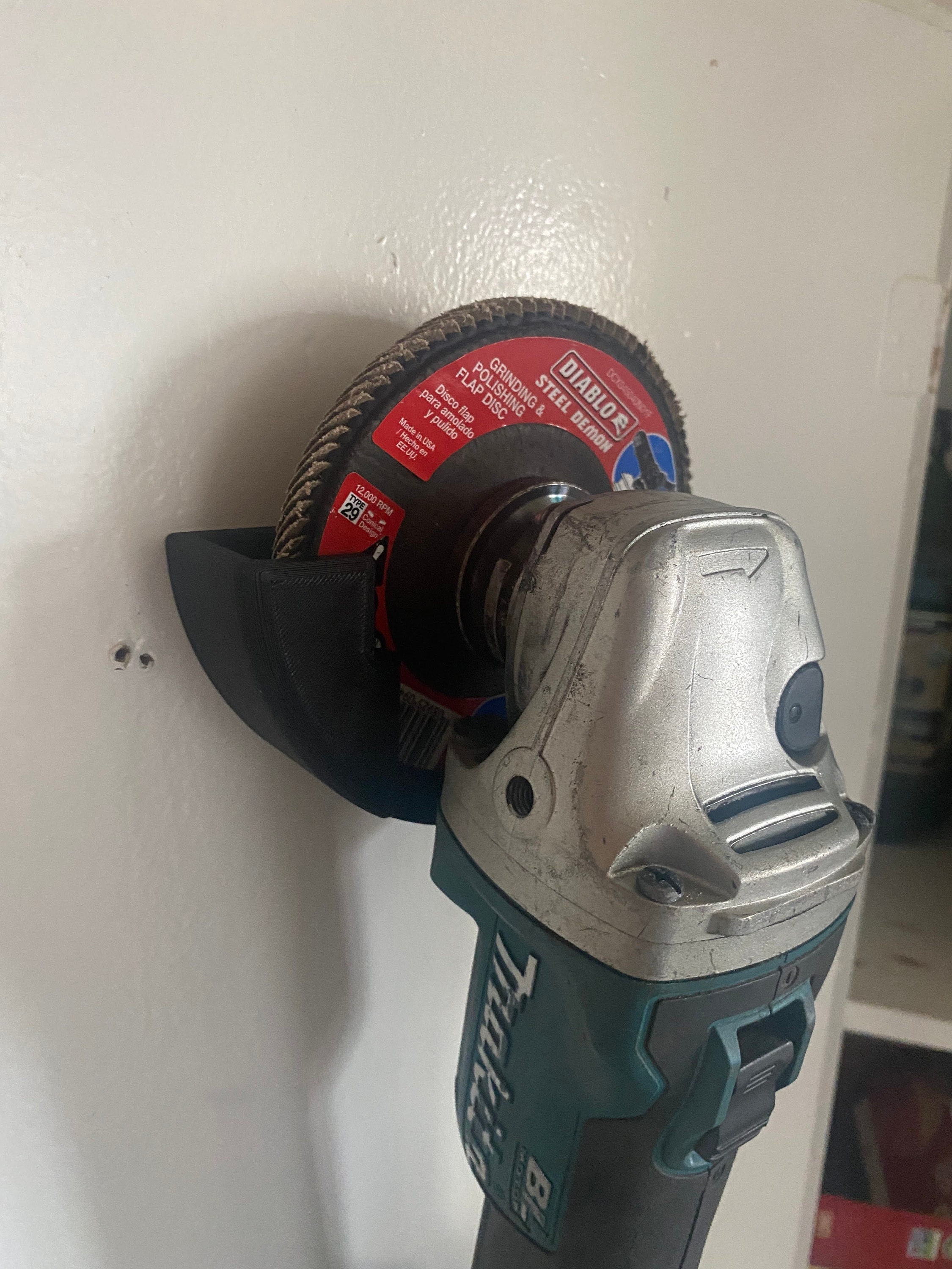 Durable Abs Angle Grinder Wall Mount: Organize in Style Fits 4.5 ...