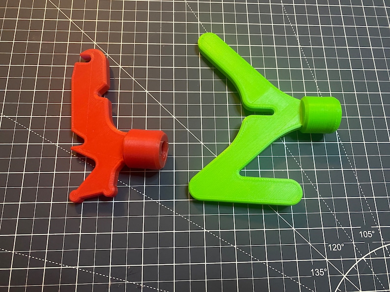 3D Printed Christmas Light Installation Painters Pole Hook Attachment ...