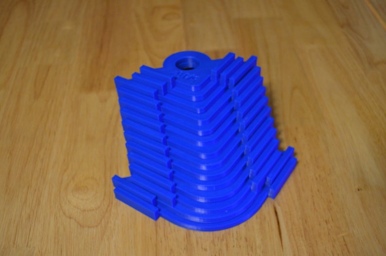 Precision 3D Printed ABS Router Templates: Various Radii for Perfect ...