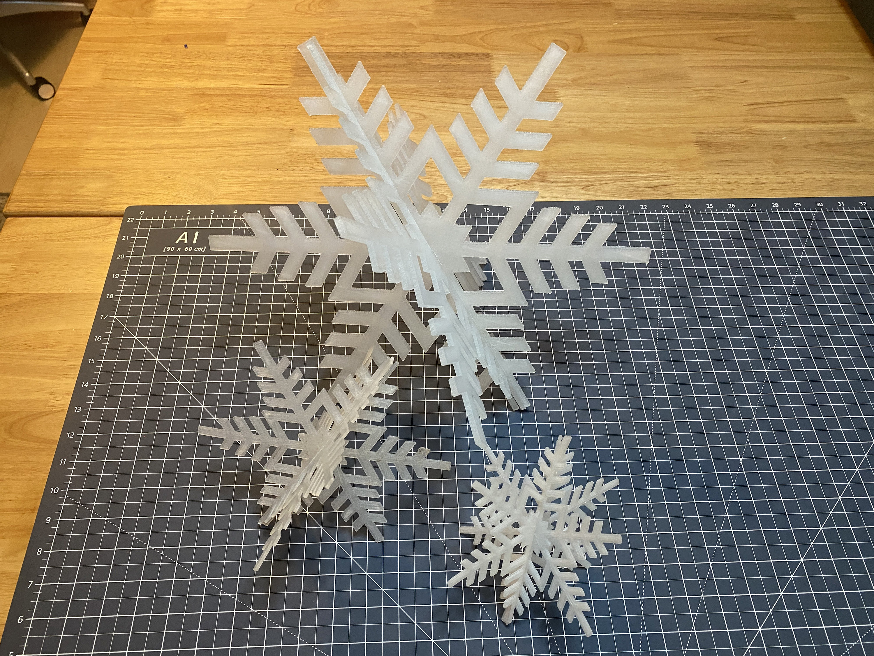 Exquisite 3D Printed 3-dimensional Snowflake: A Winter Wonderland at Your Fingertips! - Etsy