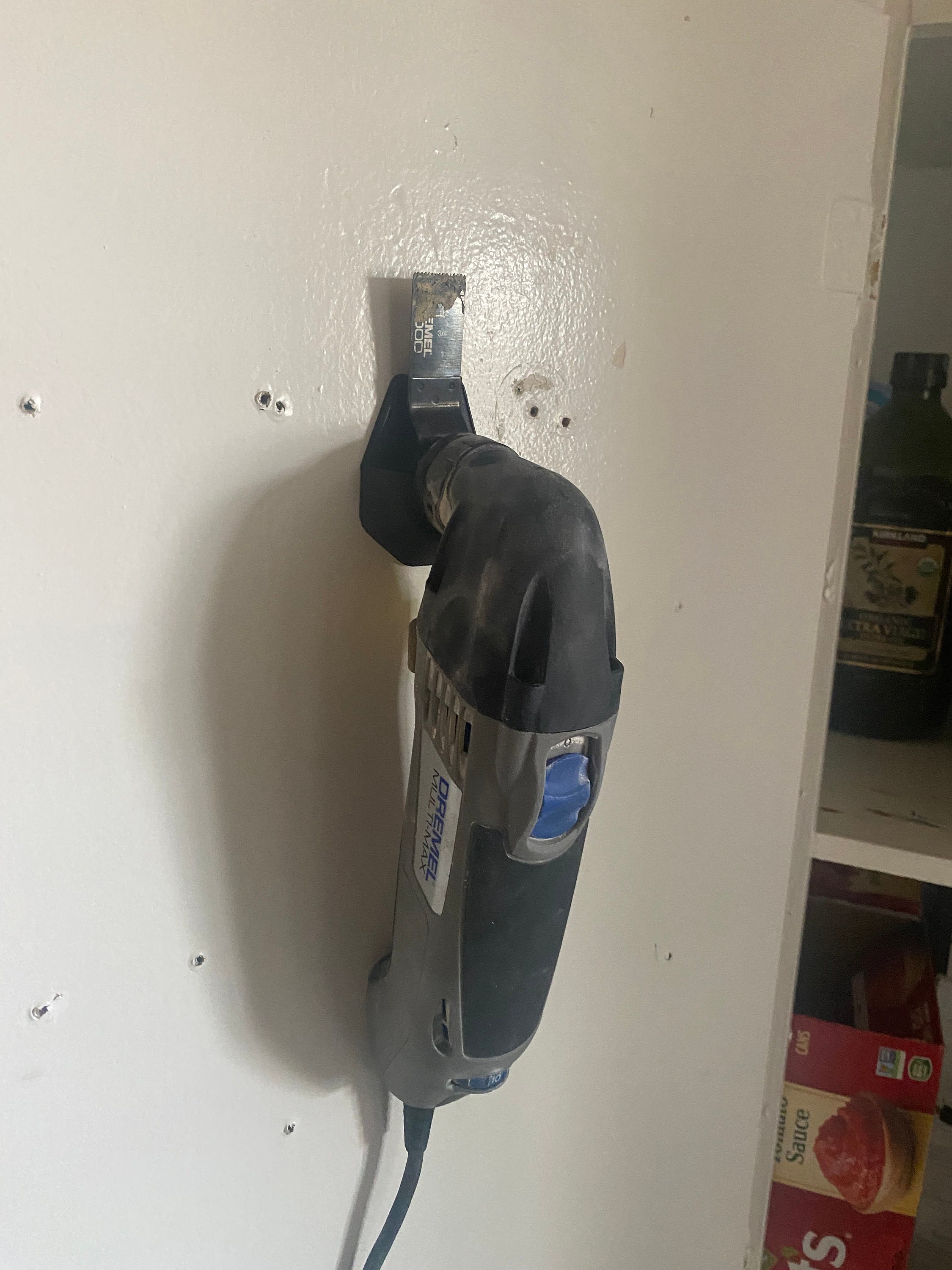 3D Printed Vibrating Multitool Wall Mount in Vibrant Colors - Space ...
