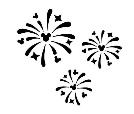 Disney Fireworks Clip Art