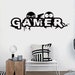 Entertainment Gamer Vinyl Wall Sticker Game Room for Kids Room ...