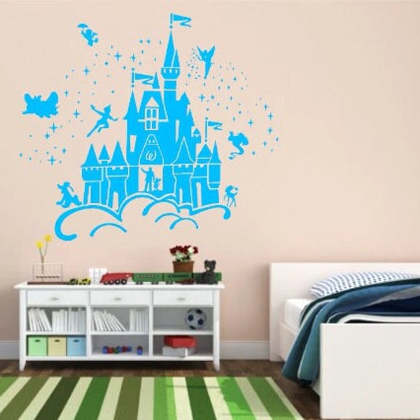 Castle Wall Decal - Etsy