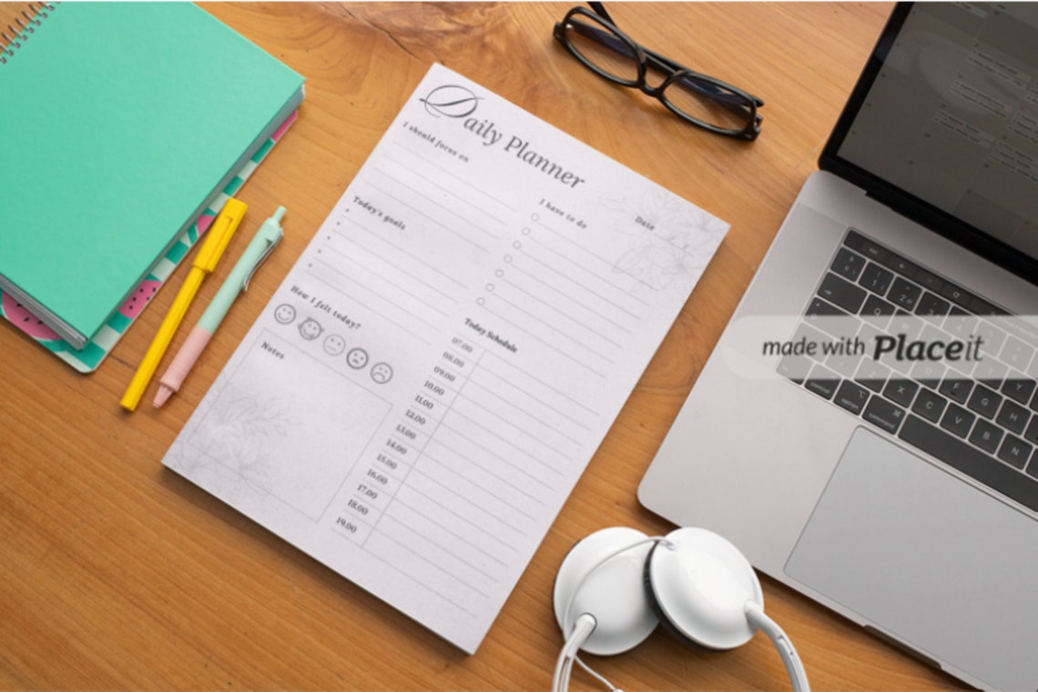 To Do List for Today, Instant Download, Minimal Design, Productivity ...