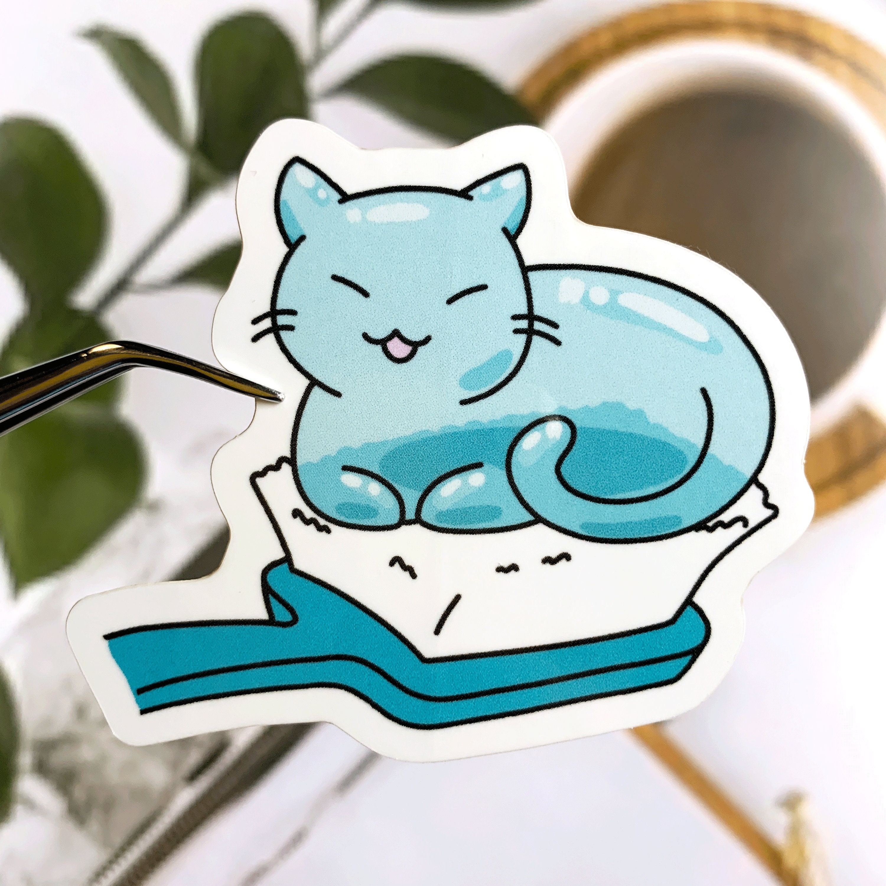 Cat Toothpaste Sticker Dental Dental Student Sticker Dental Assistant ...
