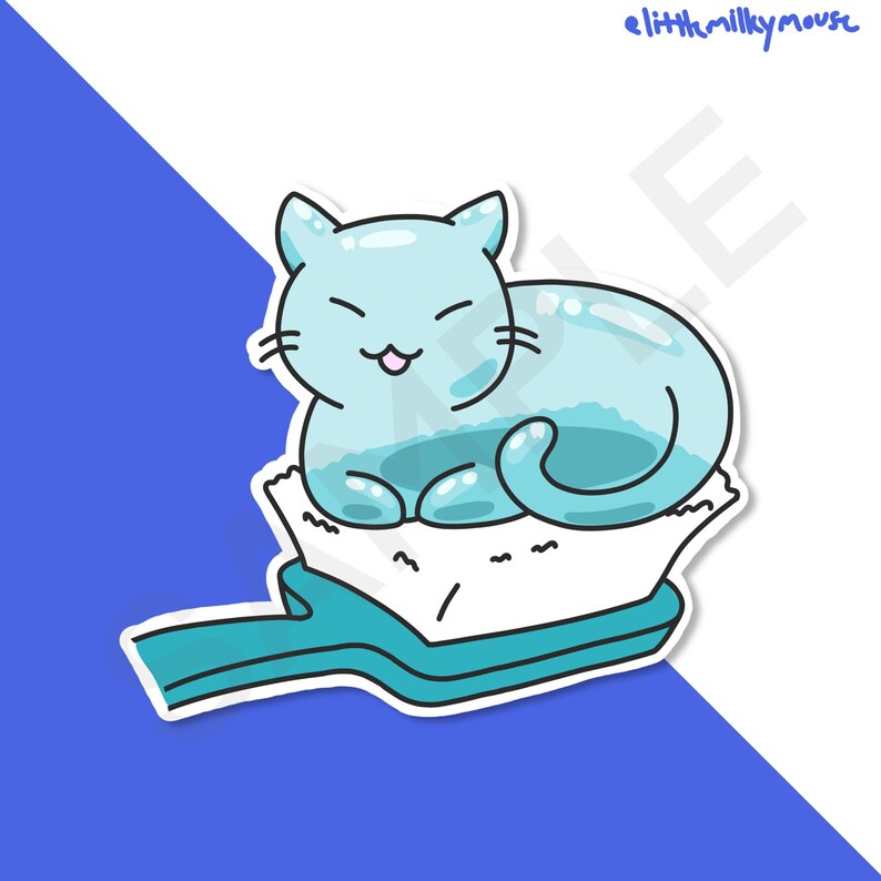 Cat Toothpaste Sticker Dental Dental Student Sticker Dental Assistant ...