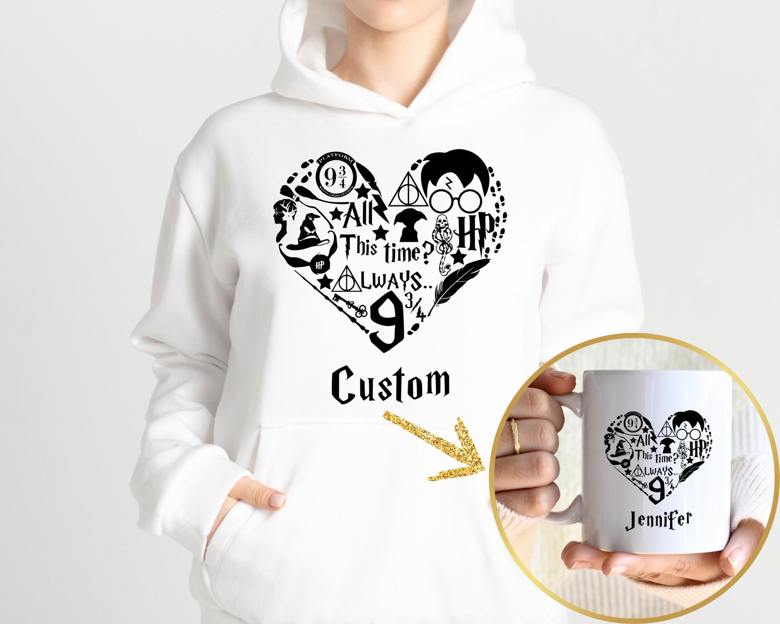 Custom HP SVG Custom Harry Svg Png Custom Magic Wizard Svg Custom Svg ...
