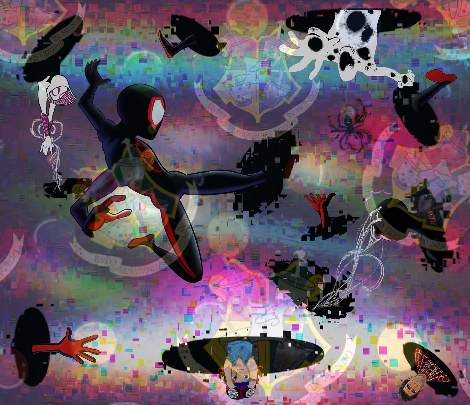 Glitching Spider Verse - Etsy