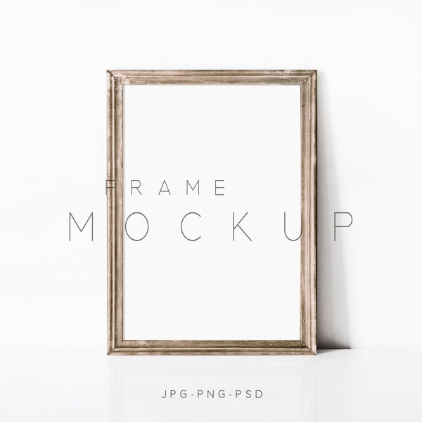 Vintage Frame Mockup - Etsy
