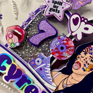 Handmade Olivia Rodrigo Birthday Cake Topper: Guts Theme - Etsy