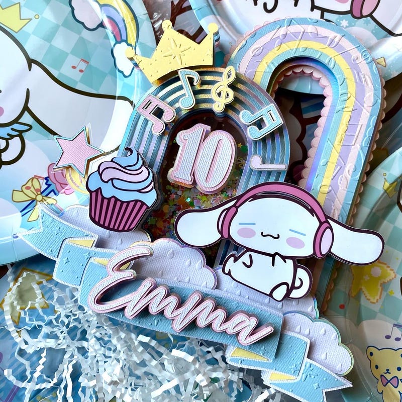 Cinnamon Roll Cake Topper - Etsy