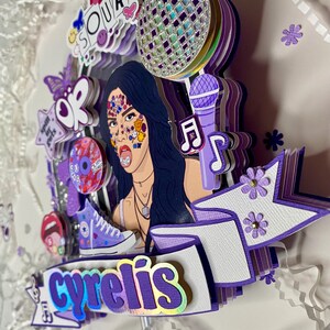 Handmade Olivia Rodrigo Birthday Cake Topper: Guts Theme - Etsy
