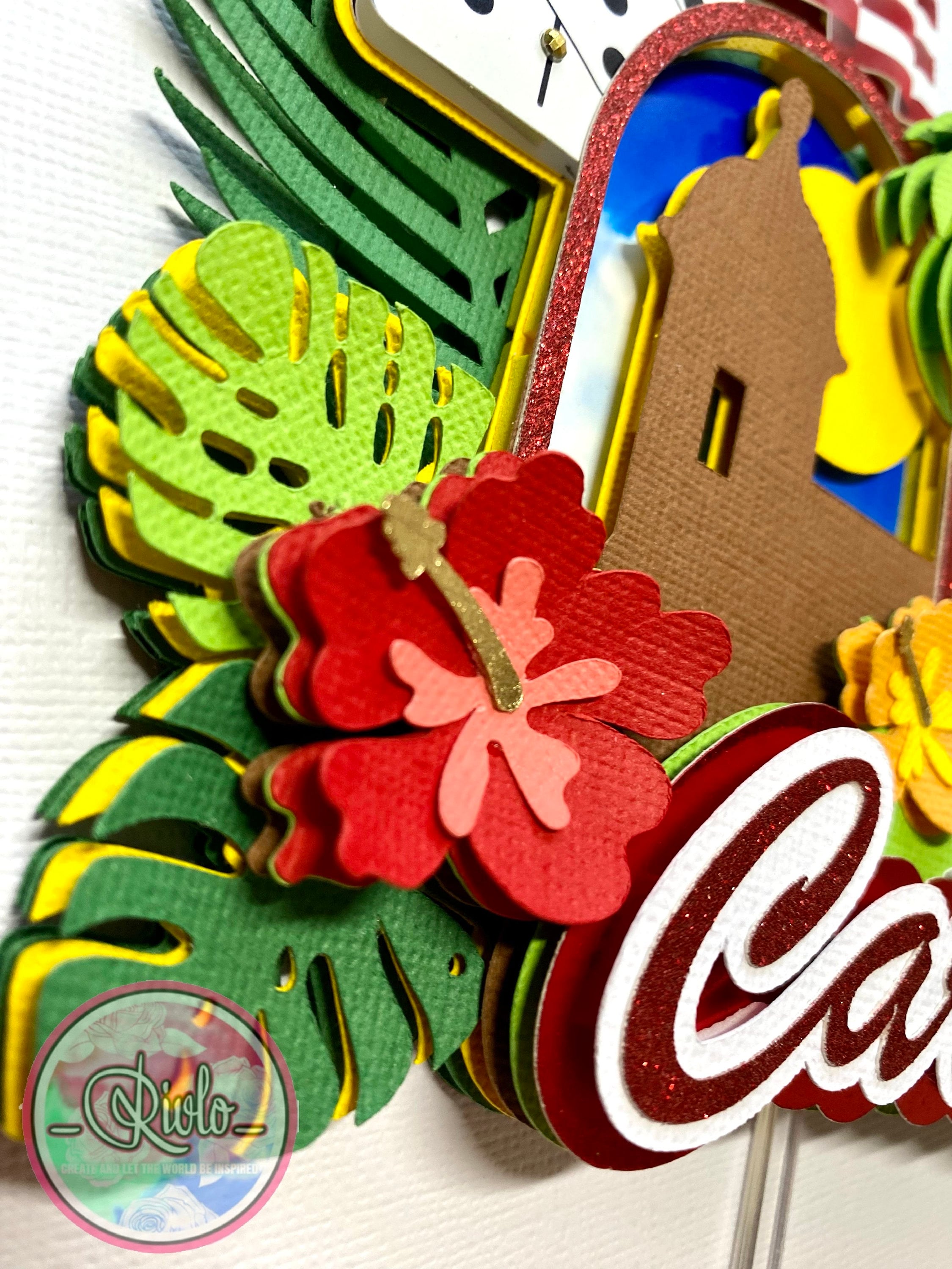 Puerto Rico Cake Toppers Boricua Party Favor Dominos Cake Topper Custom ...