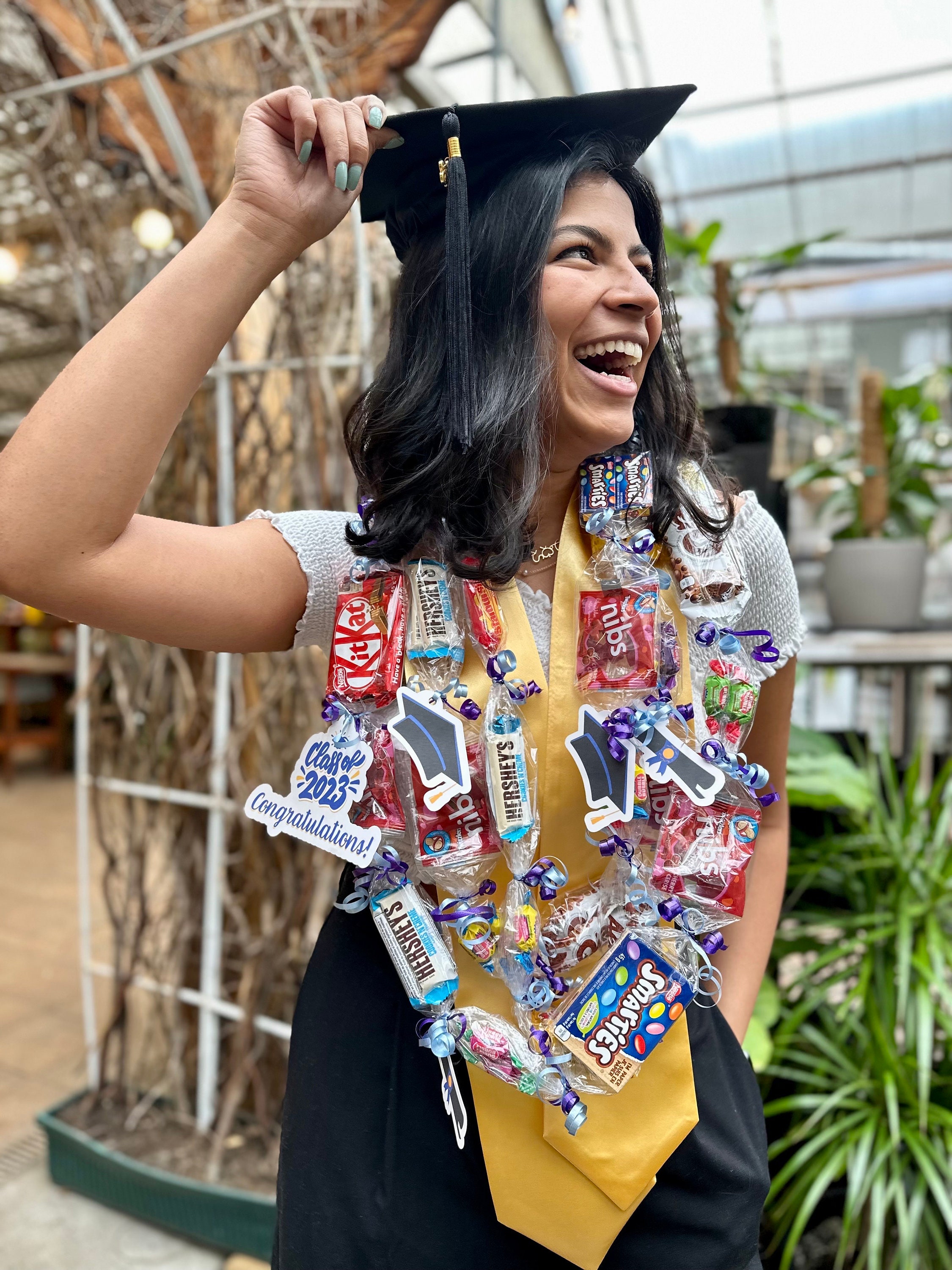 Candy Lei For Graduation Cap