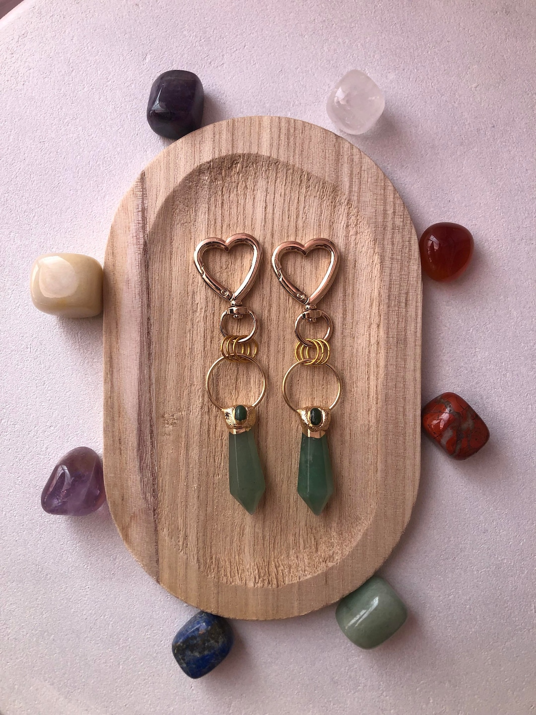 Pair of Lobe / Stone Weights - Etsy