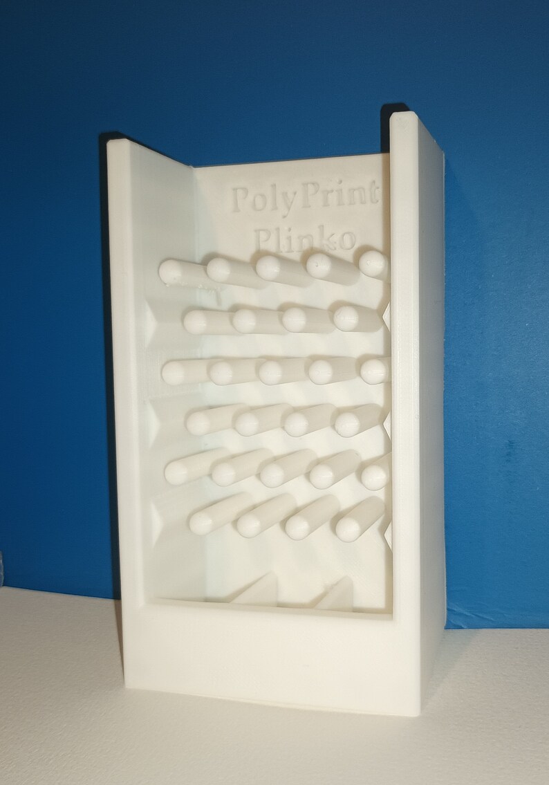 3D Printed Mini Plinko Board - Etsy