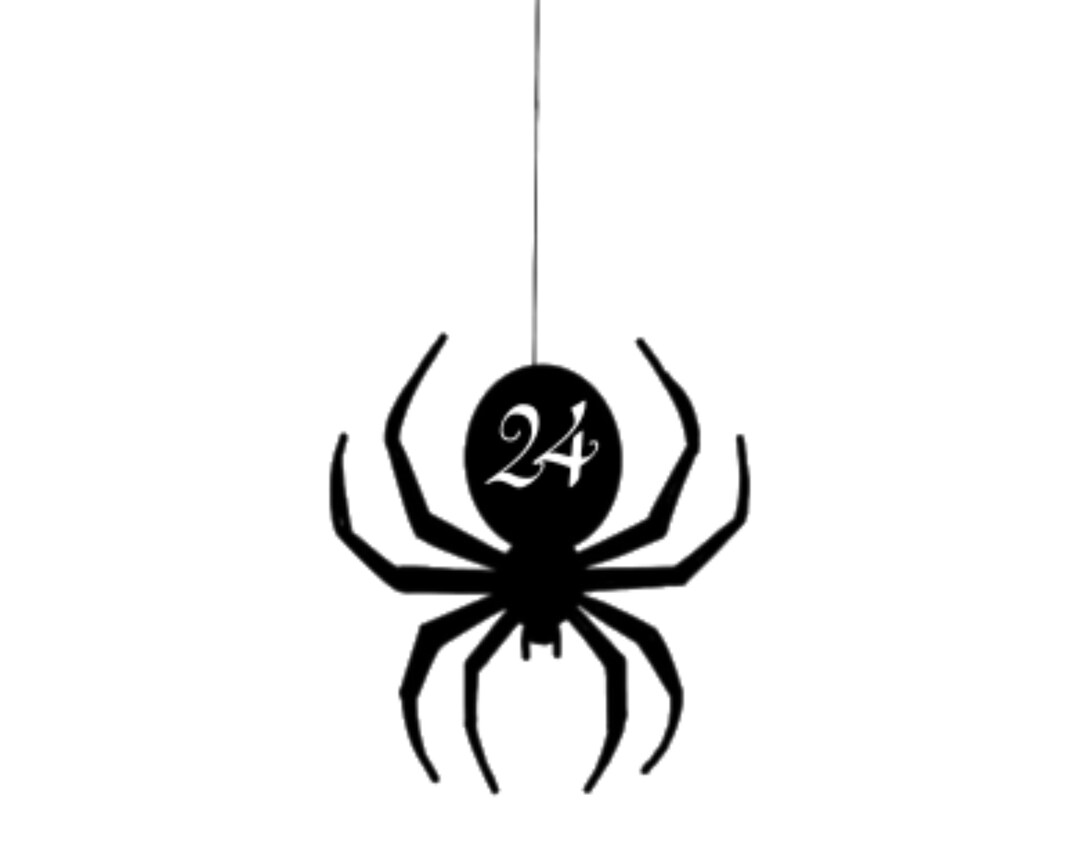 Spider Chapter Headers Numbered 1-25 Designs. Chapter Graphics for Self ...
