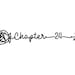 The Rose Romance Chapter Header Numbered Designs. Chapter Graphics for ...