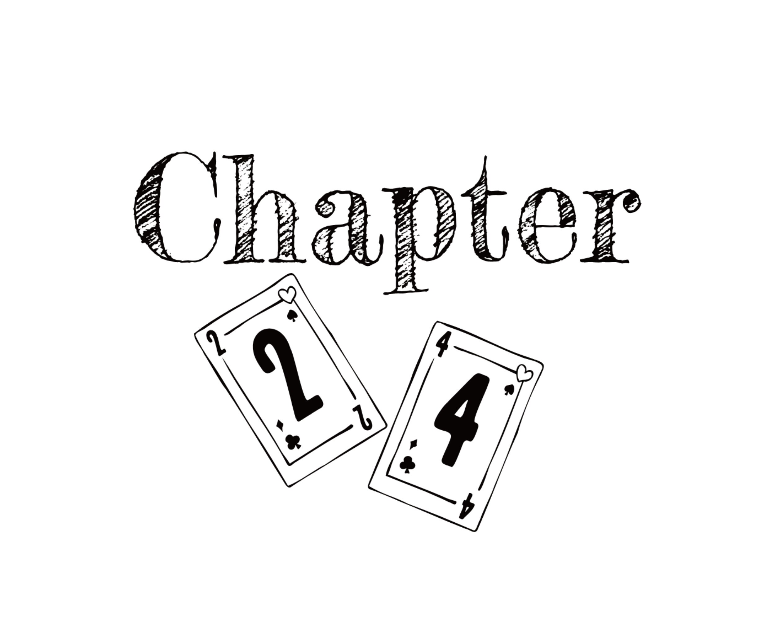 The Gambler Playing Card Chapter Header Numbered Designs Chapter ...