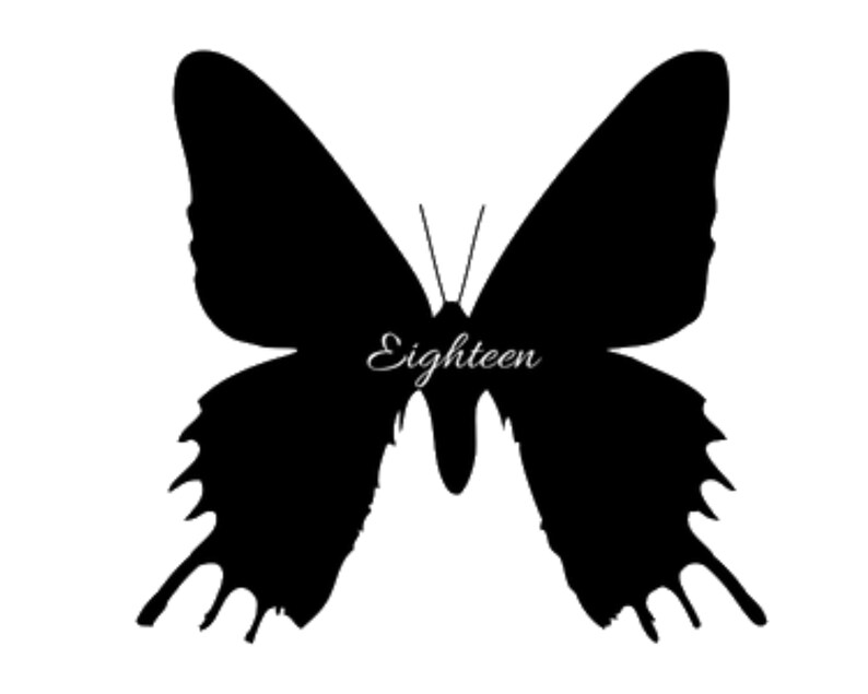 My Bloody Butterfly Numbered Chapter Header Designs. Chapter Graphics ...