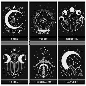 Astro Cards - Etsy