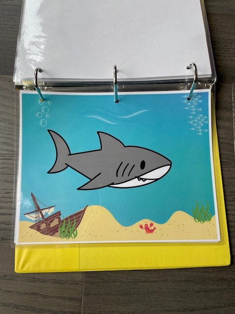 Slippery Fish Printable Set // Ocean // Downloads // Shark // Pretend ...