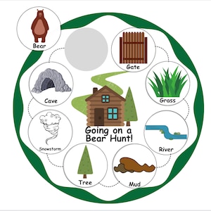 Going on a Bear Hunt Activity Digital Download // Sequencing ...