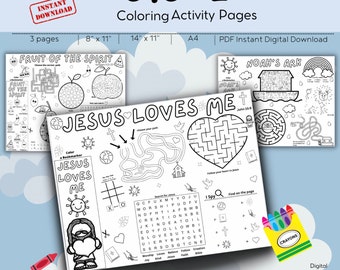 12 Catholic Saints Coloring Books for the Whole Year bundle - Etsy