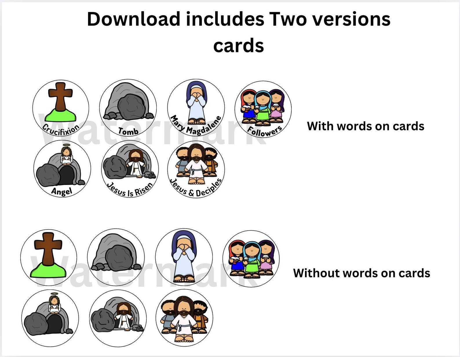 Resurrection Activity Digital Download // Sequencing //preschool ...