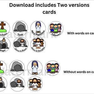 Resurrection Activity Digital Download // Sequencing //preschool ...